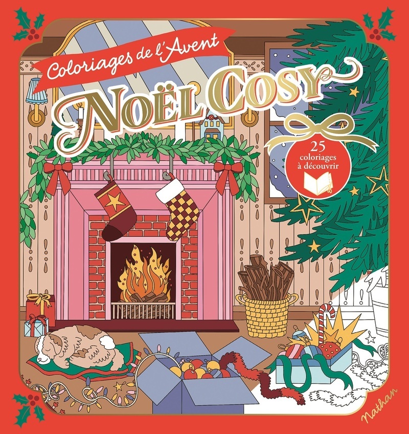Noël Cosy – Coloriages de l’Avent – Canard Paon – Livres & Jeux
